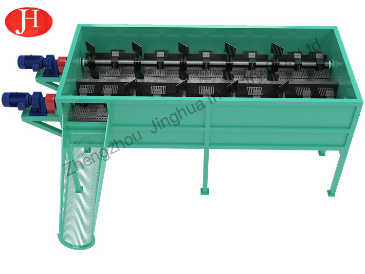 Stainless Steel Sweet Potato Starch Machine With 2.2Kw Screen